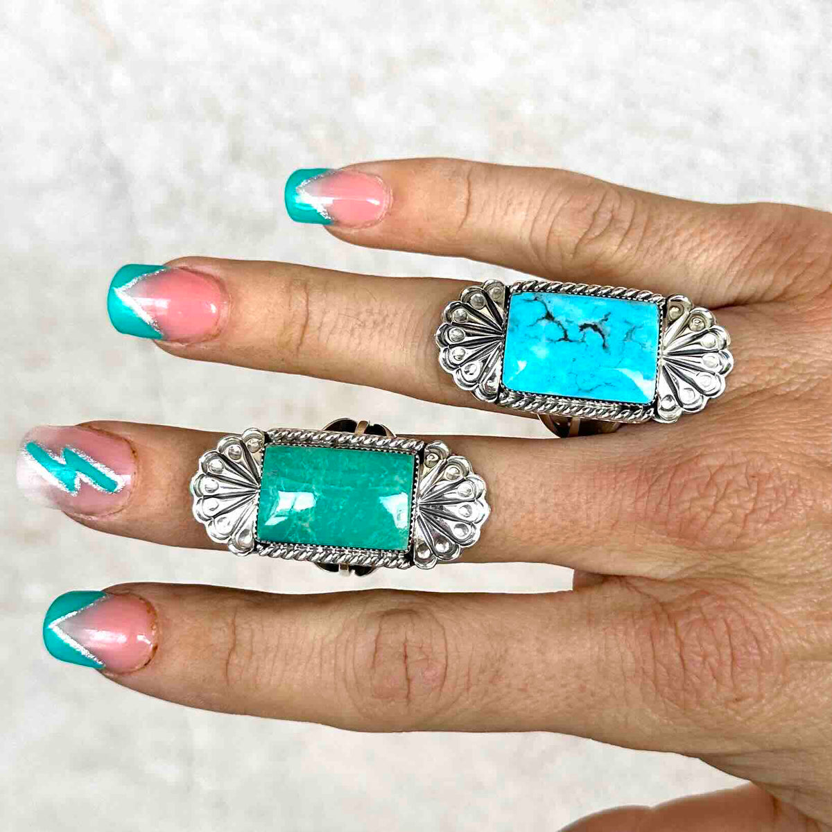 RTS ★ Silver Lining Ring – Turquoise Tuesday