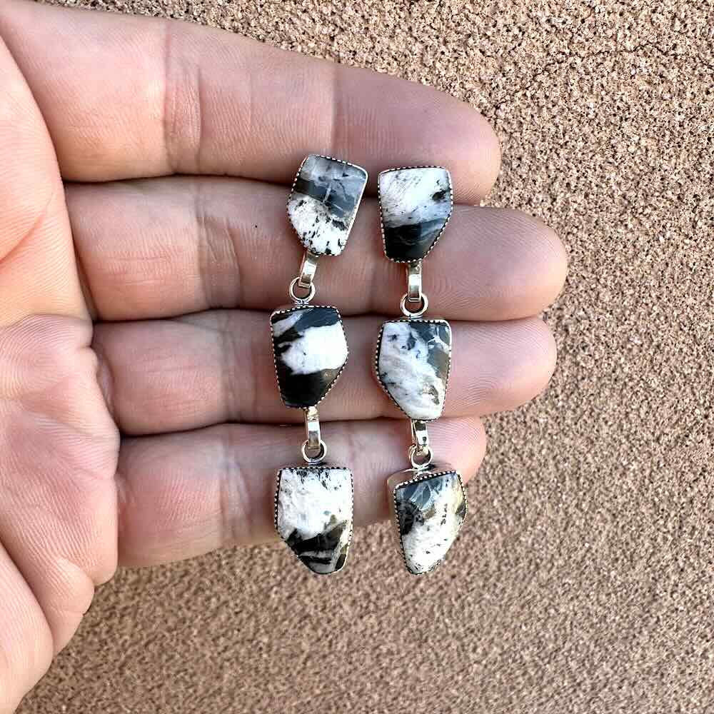 RTS ★ Almost A Rectangle Drop Earrings – Turquoise Tuesday