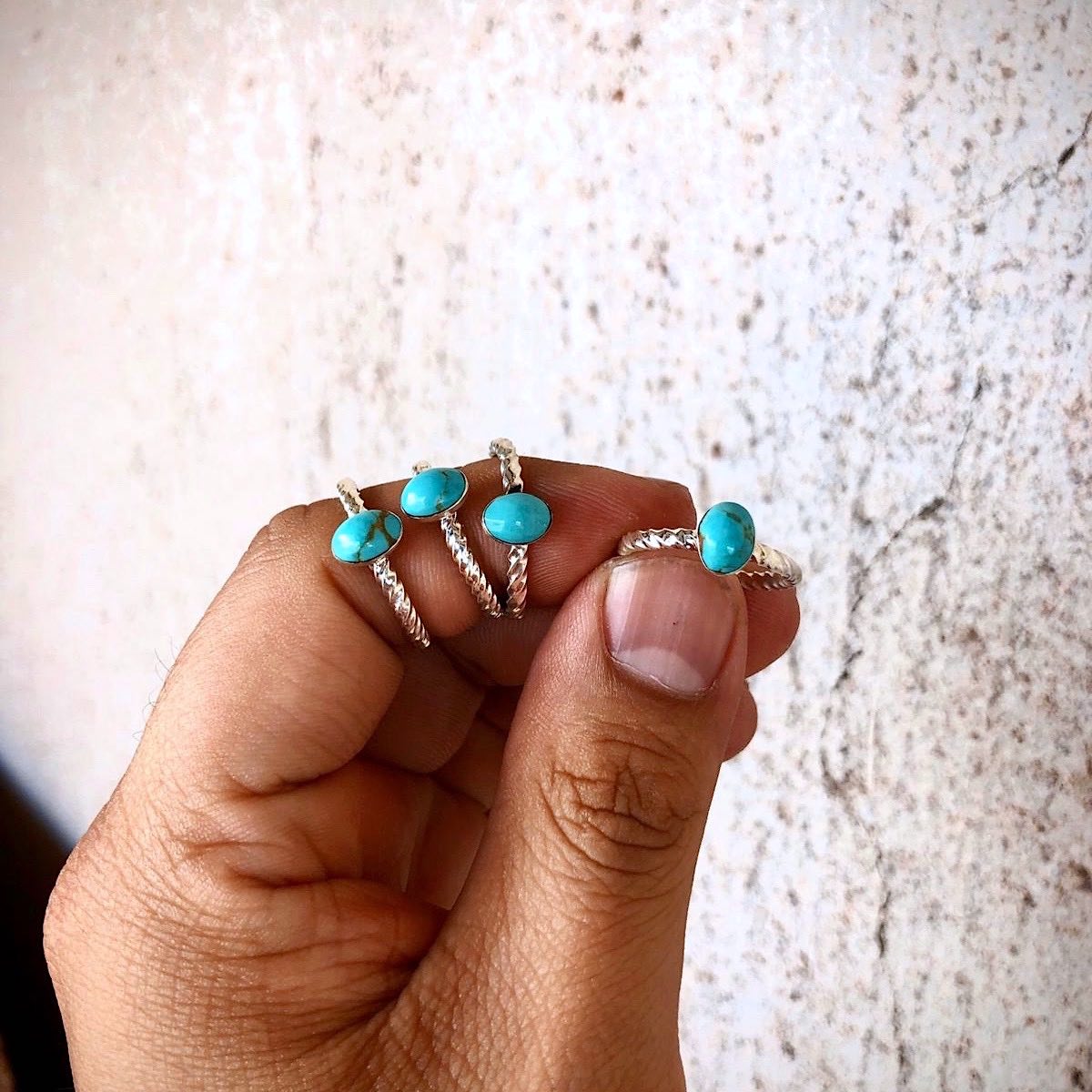 *Oval Stacker Ring | Turquoise Tuesday