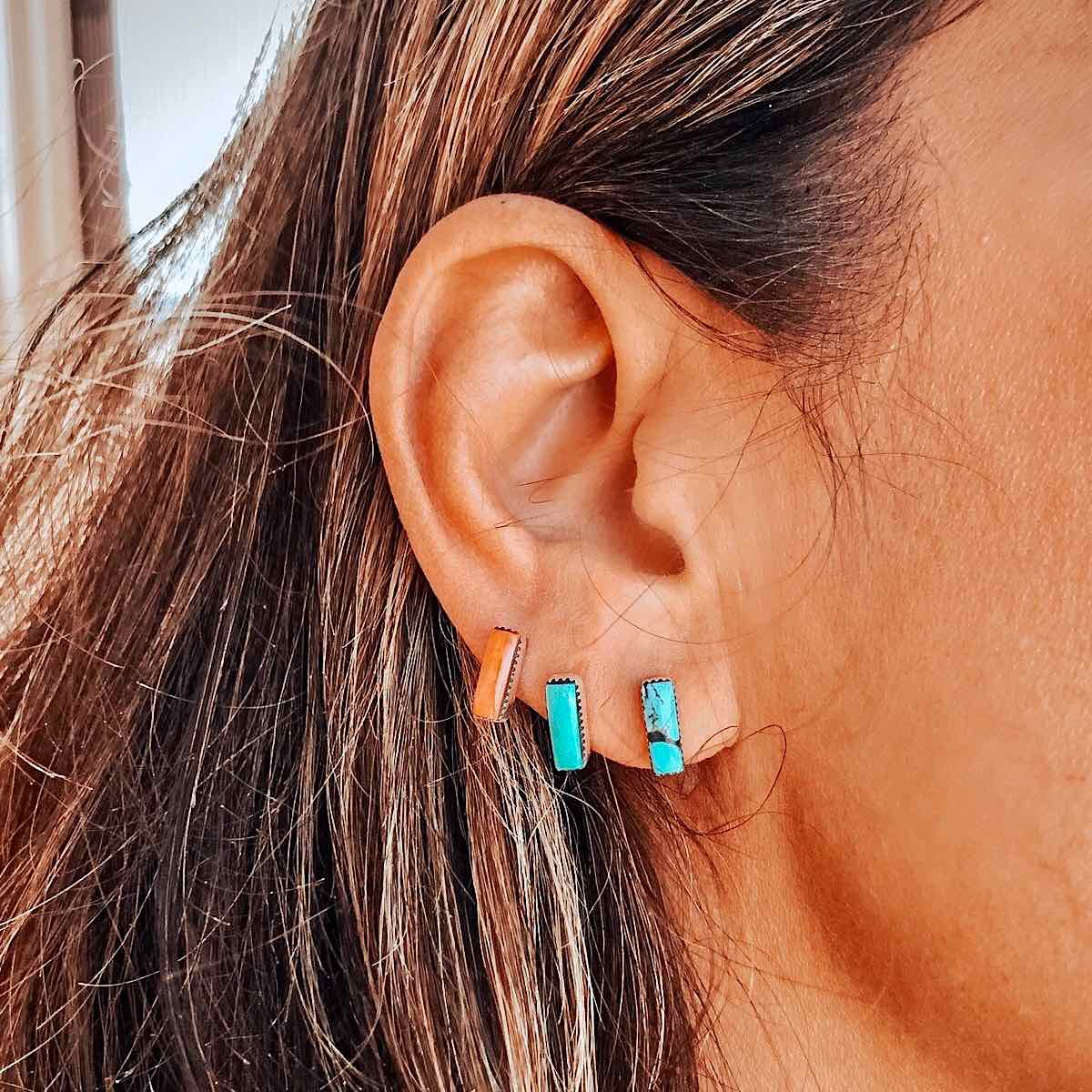 RTS ★ CUTEST THANGS Bar Earrings | Turquoise Tuesday