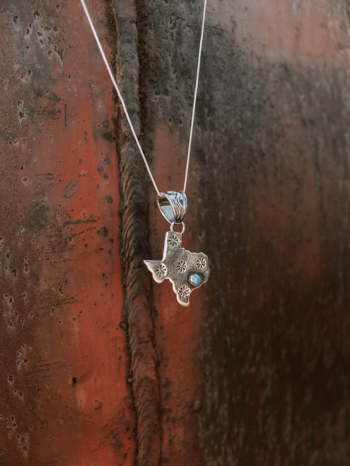 *TEXAS* State Necklace | Turquoise Tuesday